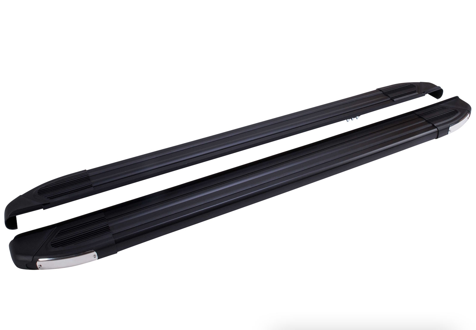 Пороги алюминиевые Brilliant Black для Hyundai Tucson 2021-2024 HYTU.46 ...